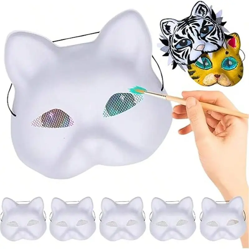 therian cat mask template - TikTok Shop