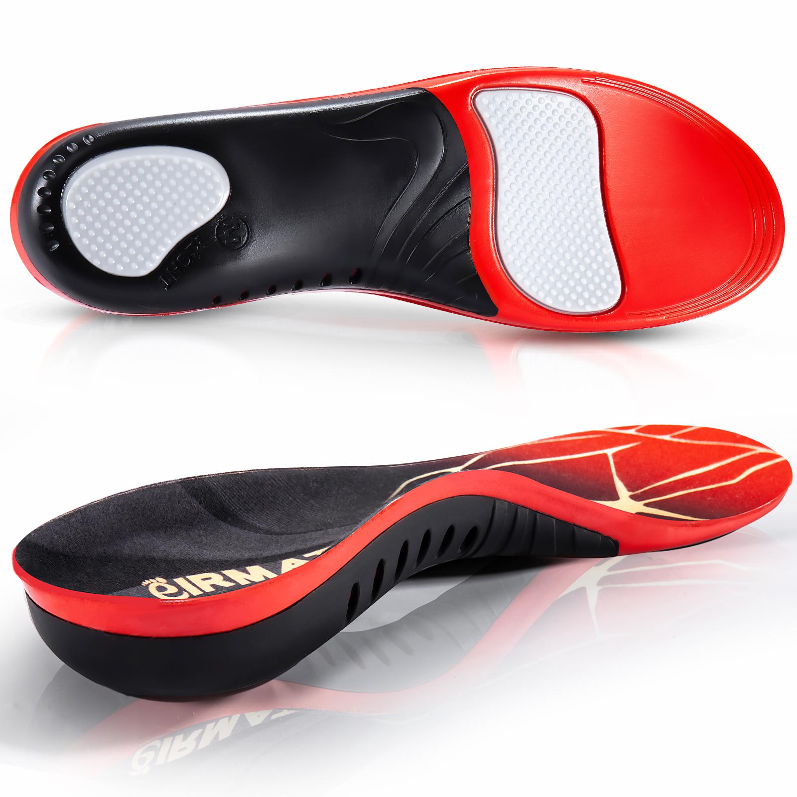 High Arch Support Sports Insoles - Arch Support Inserts for Men ...