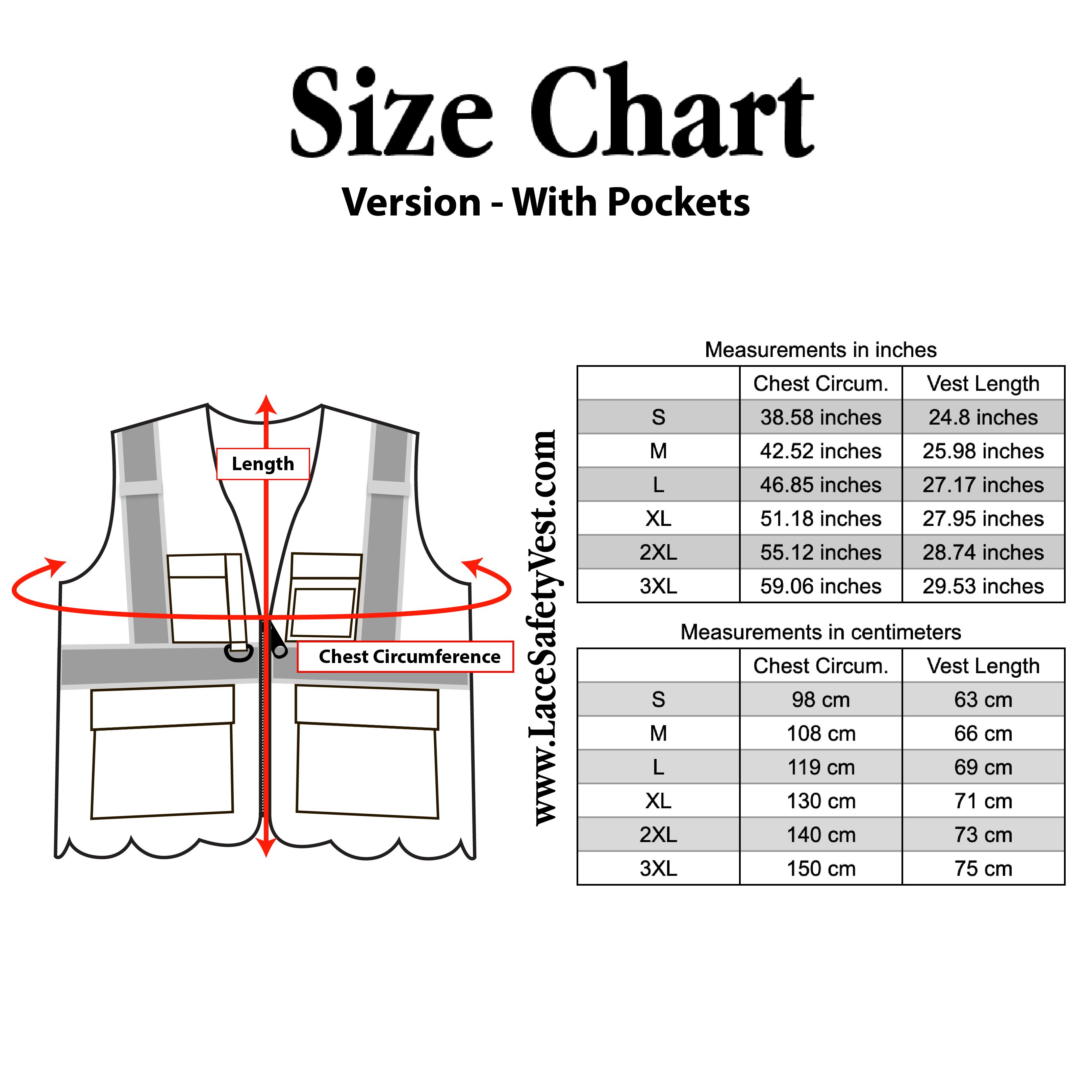 Lace Safety Vest with Pockets [Designed by Floyd Ruby] - Reflective ...