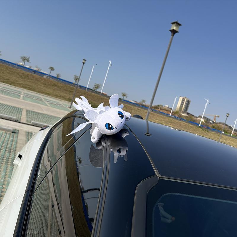 Toothless Car Ornament - Electric Motorcycle Toy & Roof Top Decor ...