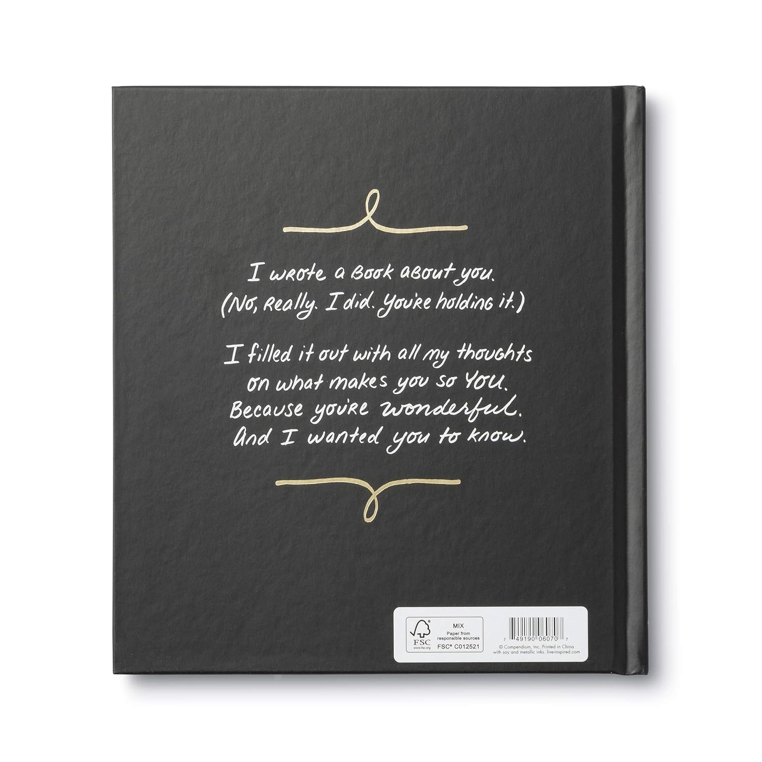 I Wrote a Book About You — A fun, fill-in-the-blank book. Hardcover ...